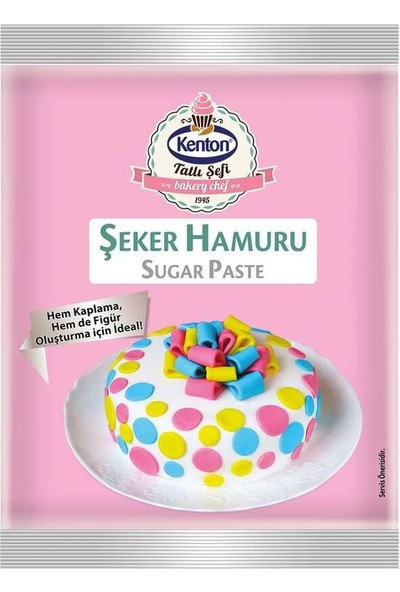 Kenton Tatlı Şefi Şeker Hamuru Pembe 400 G Kenton Tatlı Şefi Şeker Hamuru Pembe 400 G