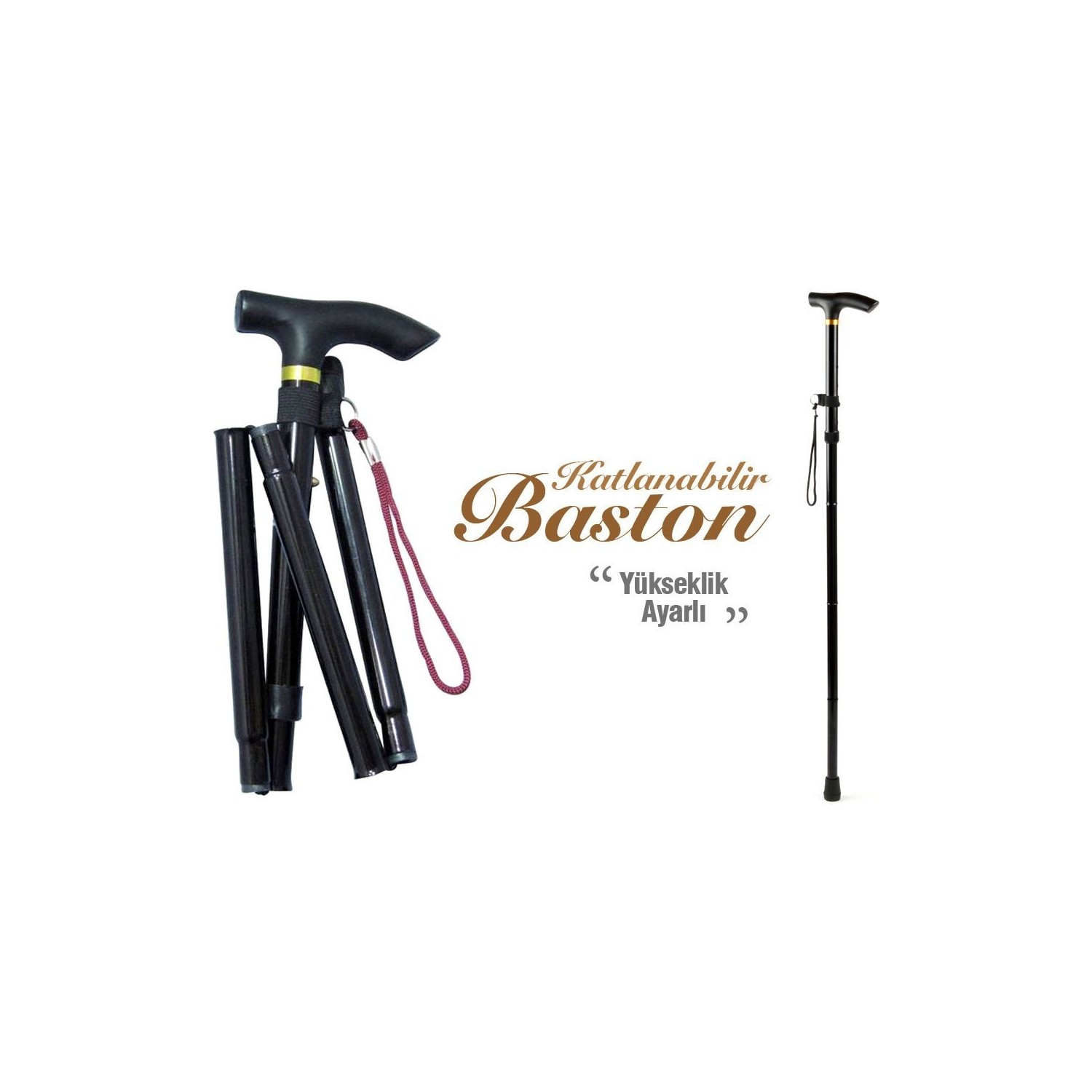 Katlanabilir Baston- Fiyatı, Taksit Seçenekleri ile Satın Al