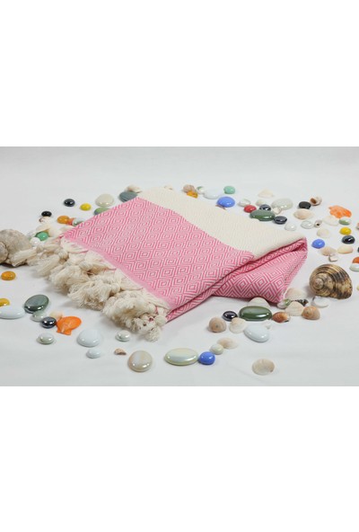 By Sevon Peştemal Elmas Desenli Pamuk.banyo, Plaj, Sauna