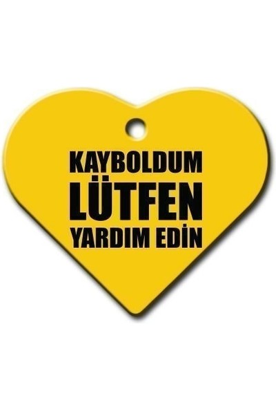 Altın Pati Kayboldum Lütfen Yardım Edin Geniş Kalp Kedi Köpek Künyesi Altın Pati Kayboldum Lütfen Yardım Edin Geniş Kalp Kedi Köpek Künyesi