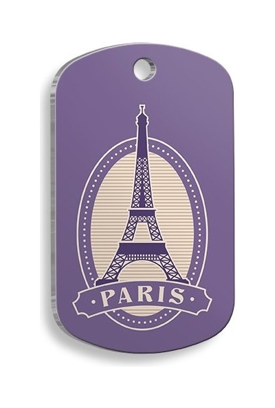 Altın Pati Paris Figür Asker Kedi ve Köpek Künyesi