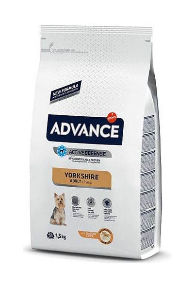 Advance Yorkshire Terrier Irk Tavuk ve Pirinçli Köpek Maması 1,5 kg Advance Yorkshire Terrier Irk Tavuk ve Pirinçli Köpek Maması 1,5 kg