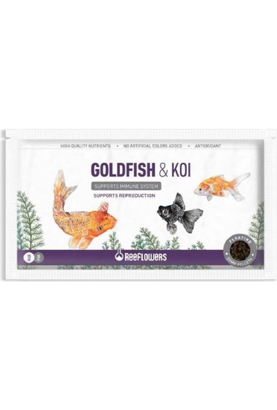 ReeFlowers Goldfish Koi Balık Yemi 15 gr ReeFlowers Goldfish Koi Balık Yemi 15 gr