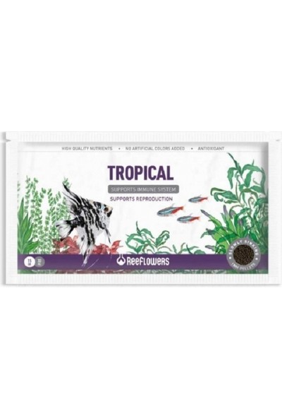 ReeFlowers Tropical Balık Yemi 15 gr
