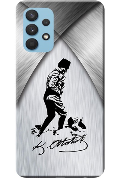 Samsung Galaxy A72 Kılıf SM-A725F Desen Baskılı Silikon Kapak Atatürk Tasarım 400 Samsung Galaxy A72 Kılıf SM-A725F Desen Baskılı Silikon Kapak Atatürk Tasarım 400