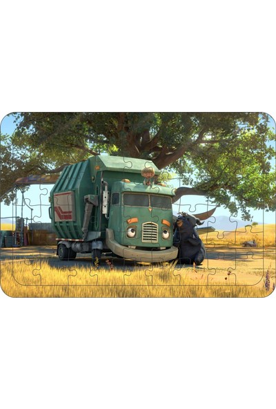 Güven Serigrafi Afacan Çöp Kamyonu 2 54 Parça Ahşap Çerçeveli Puzzle Yapboz Güven Serigrafi Afacan Çöp Kamyonu 2 54 Parça Ahşap Çerçeveli Puzzle Yapboz