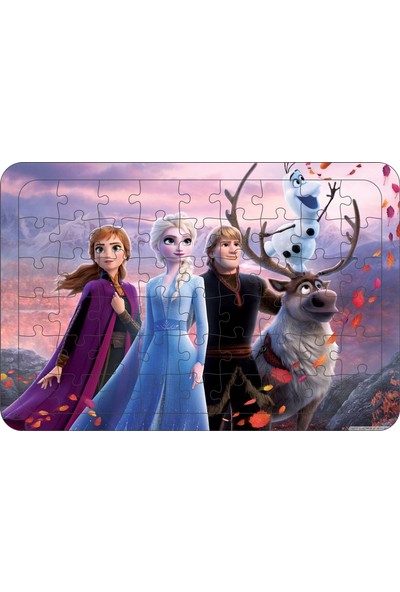 Güven Serigrafi Elsa 6 54 Parça Çerçeveli Ahşap Puzzle Yapboz Güven Serigrafi Elsa 6 54 Parça Çerçeveli Ahşap Puzzle Yapboz