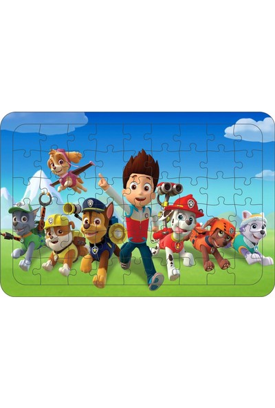 Güven Serigrafi Paw Petrol 4 54 Parça Çerçeveli Ahşap Puzzle Yapboz Güven Serigrafi Paw Petrol 4 54 Parça Çerçeveli Ahşap Puzzle Yapboz