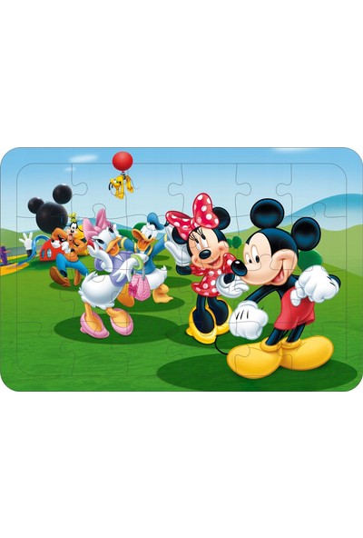 Güven Serigrafi Miki Fare 4 24 Parça Çerçeveli Ahşap Puzzle Yapboz Güven Serigrafi Miki Fare 4 24 Parça Çerçeveli Ahşap Puzzle Yapboz