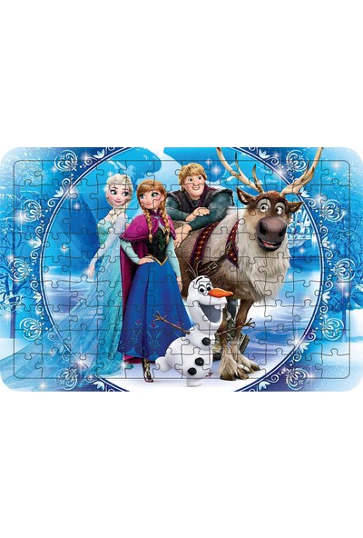 Güven Serigrafi Elsa Model4 108 Parça Ahşap Çocuk Puzzle Yapboz Güven Serigrafi Elsa Model4 108 Parça Ahşap Çocuk Puzzle Yapboz