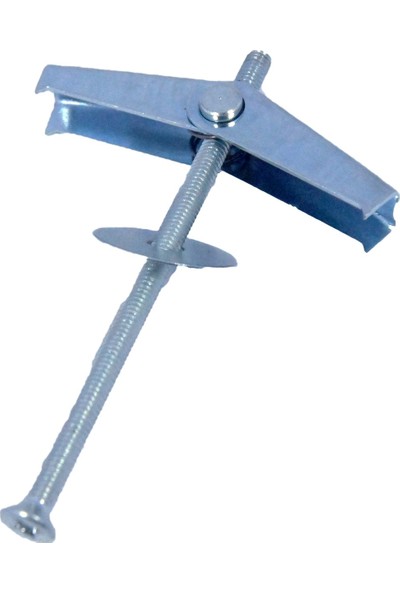 4*80 Metal Kelebek Alçıpan Dübeli 10'lu Paket 4*80 Metal Kelebek Alçıpan Dübeli 10'lu Paket