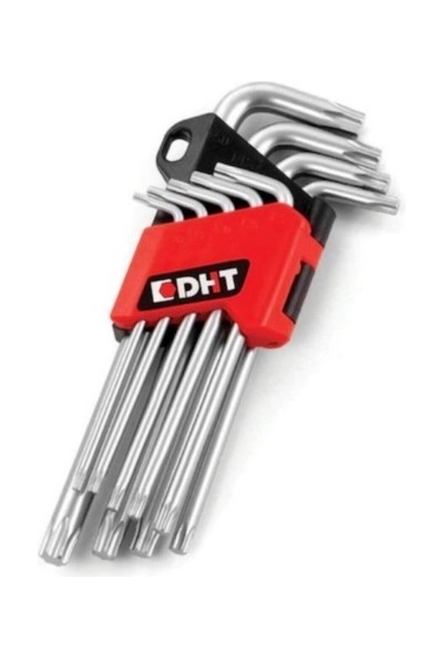 Dht D04241209 9-Lu Torx Allen Anahtar Uzun Seti Dht D04241209 9-Lu Torx Allen Anahtar Uzun Seti