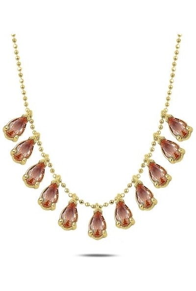 Gümüş Damla Sultanit Taşlı Sallantılı Kolye Gümüş Damla Sultanit Taşlı Sallantılı Kolye