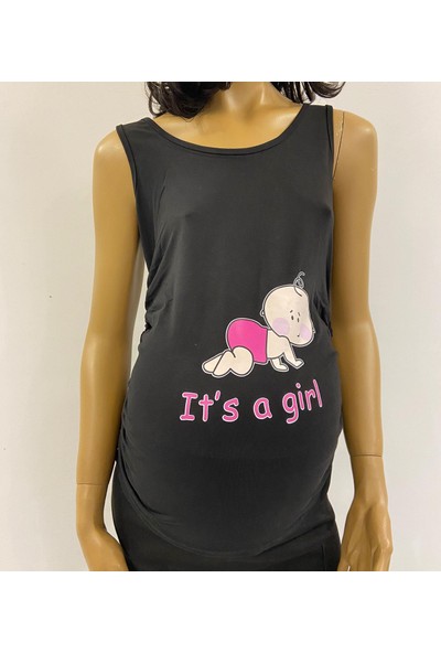 Işşıl 3202-O Bir Kız Hamile Esprili T-Shirt-Atlet Işşıl 3202-O Bir Kız Hamile Esprili T-Shirt-Atlet
