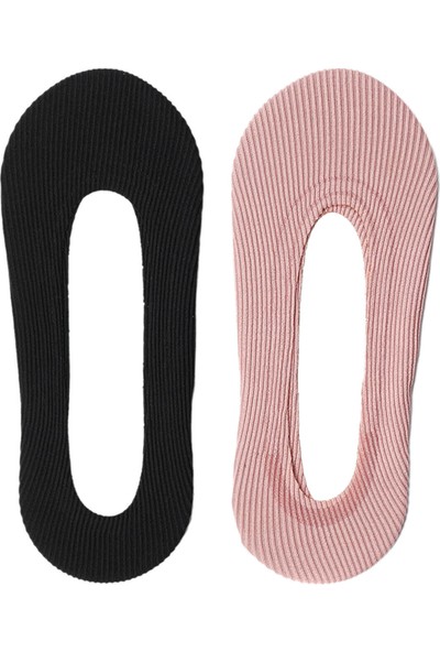 Lumberjack CT872 Angel Babet 2lı 1pr Pembe Kadın Babet Çorabı