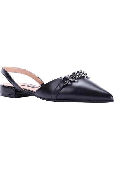 Nine West Geava 2fx Siyah Kadın Babet