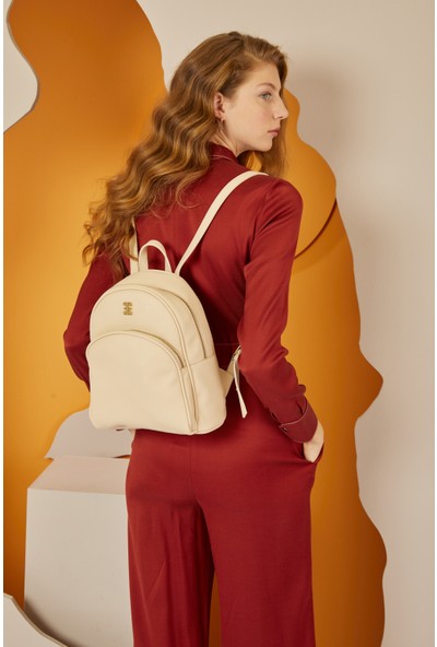 Pierre Cardin Print Bej Kadın Sırt Çantası 05PO22Y1540-P Bj Pierre Cardin Print Bej Kadın Sırt Çantası 05PO22Y1540-P Bj