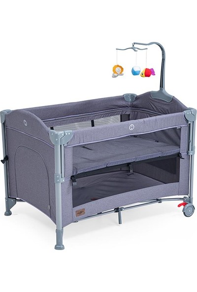 BABY2GO 2254 Culla Anne Yanı Oyun Parkı Park Yatak 70 x 110 cm