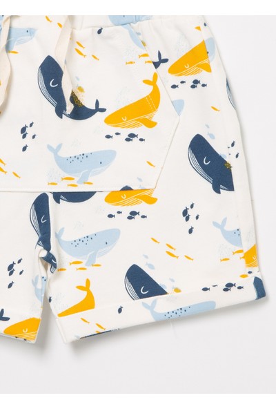 Mammaramma 22SB-30 Çok Renkli Standart Kalıp Baskılı Bebek Şort Mammaramma 22SB-30 Çok Renkli Standart Kalıp Baskılı Bebek Şort