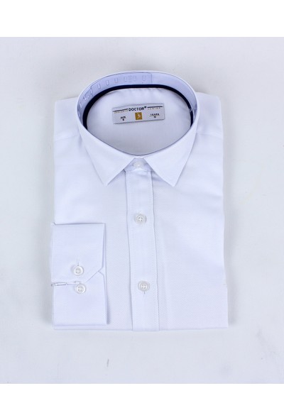 Doctor Junior Erkek Çocuk Gömlek Uzun Kol