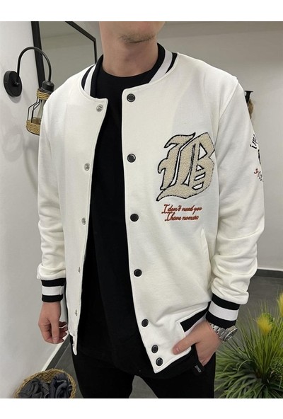 Nomarc B Ekru Kolej Ceket