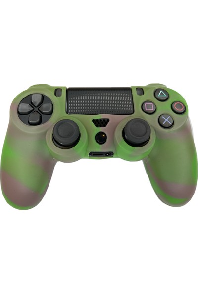 OEM Sony Playstation 4 Ps4 Silikon Kılıf Kolu Yeşil-Kahverengi OEM Sony Playstation 4 Ps4 Silikon Kılıf Kolu Yeşil-Kahverengi
