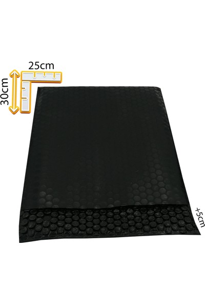 Petinka Zarf 25 Adet Siyah Pat Pat Baloncuklu Kargo Ambalajı 25X30+5CM Zarf Petinka Zarf 25 Adet Siyah Pat Pat Baloncuklu Kargo Ambalajı 25X30+5CM Zarf