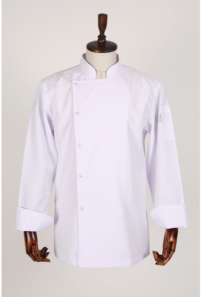 My Chef Eko Model Beyaz Renk Aşçı Ceketi