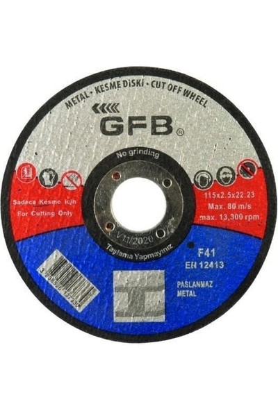 Gfb Metal Kesme Taş 355 x 3,0 x 25,40-2359
