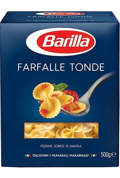 Barilla Makarna Fiyonk 500GR x 9 Adet