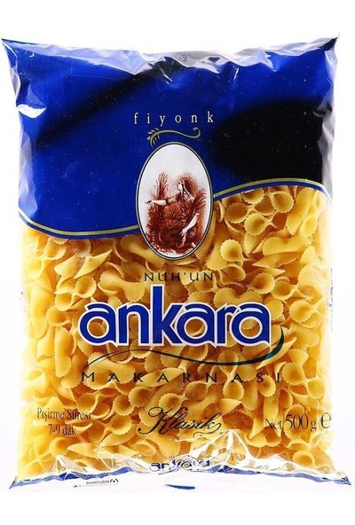 Ankara Fiyonk Makarna 500GR x 20 Adet Ankara Fiyonk Makarna 500GR x 20 Adet