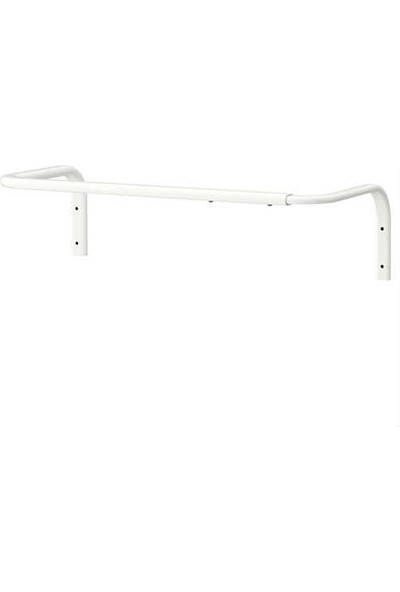 İkea Elbise Duvar Askısı Çelik Askılık Ikea Metal Askı 60/90X26 cm İkea Elbise Duvar Askısı Çelik Askılık Ikea Metal Askı 60/90X26 cm