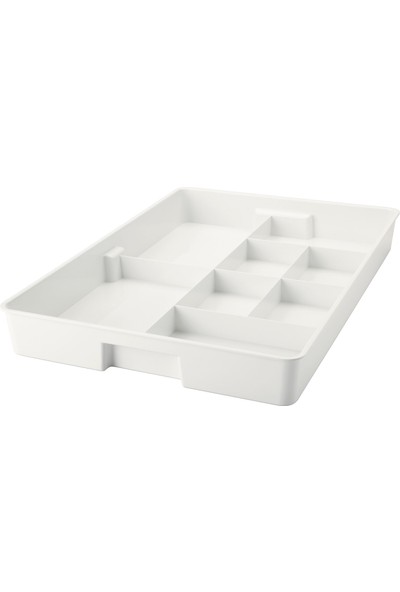 İkea Çok Amaçlı Bölmeli Kutu Beyaz Renk Ikea Takı-Çekmece Düzenleme Kutusu 53X36X6 cm İkea Çok Amaçlı Bölmeli Kutu Beyaz Renk Ikea Takı-Çekmece Düzenleme Kutusu 53X36X6 cm