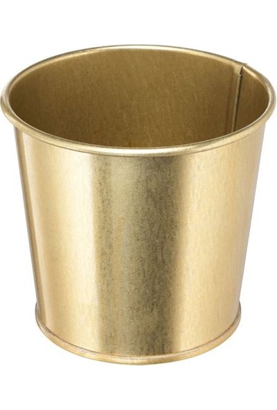 İkea Gold Renk Saksı Bitki Çiçek Saksısı 9 cm Ikea Çelik