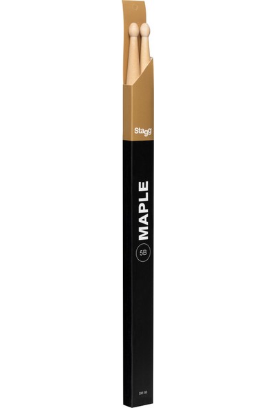 Stagg Pair Of Maple Sticks/5b - Wooden Tip SM5B Baget (1 Çift) Stagg Pair Of Maple Sticks/5b - Wooden Tip SM5B Baget (1 Çift)
