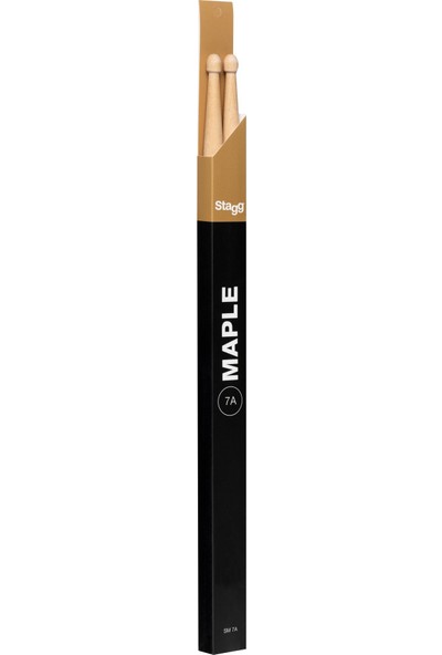 Stagg Pair Of Maple STICKS/7A - Wooden Tip SM7A Baget (1 Çift) Stagg Pair Of Maple STICKS/7A - Wooden Tip SM7A Baget (1 Çift)