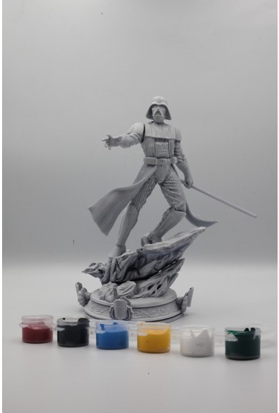 3D Crealitys Darth Vader Boyasız Figür (Dıy Kit) 3D Crealitys Darth Vader Boyasız Figür (Dıy Kit)