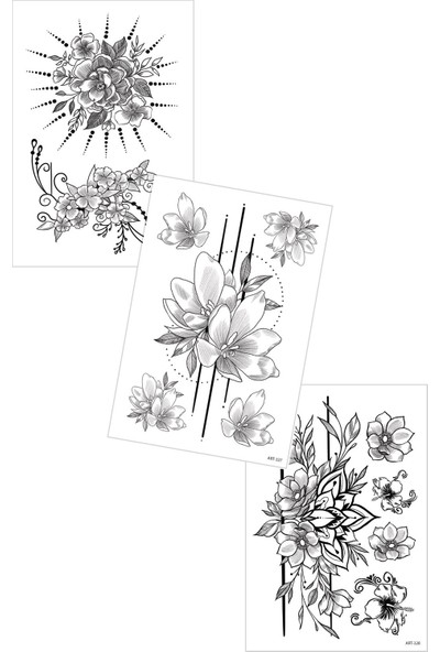 Artikel 3'lü Geçici Dövme Seti,geçici Tattoo ,vücut Dövme,kol Bilek Dövme,boyun Dövme,sırt Dövme Artikel 3'lü Geçici Dövme Seti,geçici Tattoo ,vücut Dövme,kol Bilek Dövme,boyun Dövme,sırt Dövme