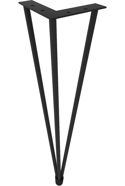 Rio Home Firkete Masa Ayağı TG001 Mat Siyah