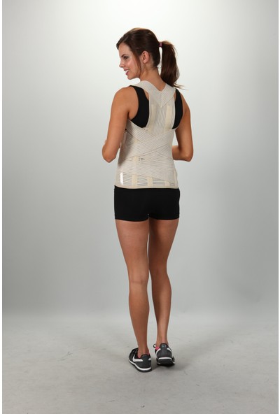 Supportline Çelik Balenli Dorsalomber Sırt Korsesi