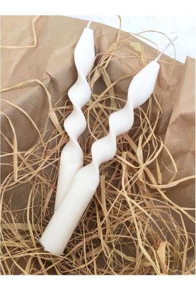 Candlelance Iki̇li̇ Kokulu Burgu Şamdan Mum