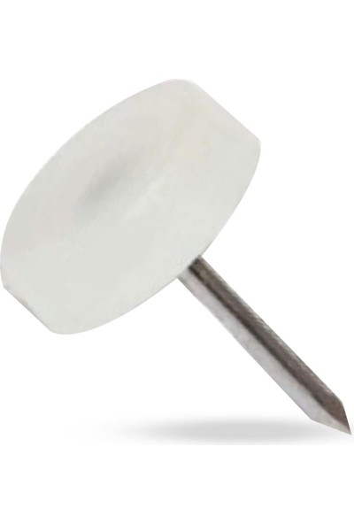 Nobel Çivili Poligrit Zemin Koruyucu Pabuç Şeffaf Plastik Poligirit (50 Adet) Nobel Çivili Poligrit Zemin Koruyucu Pabuç Şeffaf Plastik Poligirit (50 Adet)