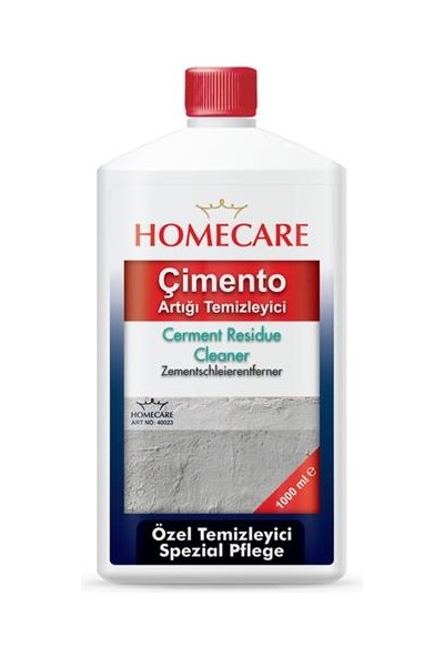 Homecare Işlem Sonrası Fayans Seramik Karo Kireç ve Çimento Artığı Temizleyici Homecare Işlem Sonrası Fayans Seramik Karo Kireç ve Çimento Artığı Temizleyici