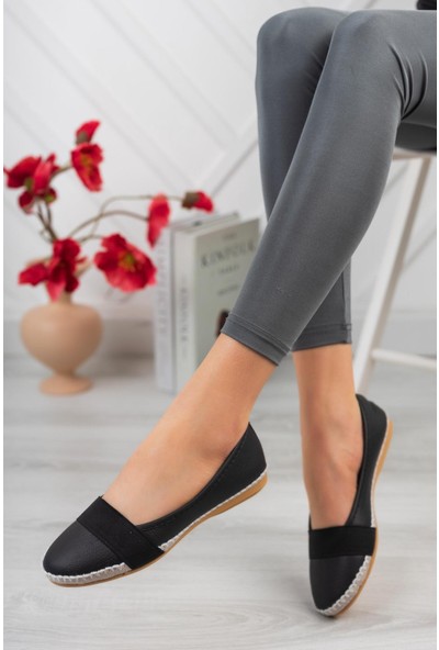 ModaFrato Espa-01 Kadın Babet Ayakkabı Rok