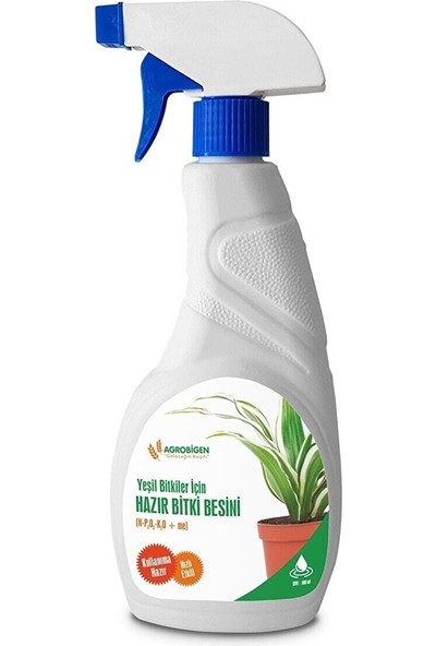 Yeşil Bitkiler Için Hazır Bitki Besini (SPREY-500 Ml) Yeşil Bitkiler Için Hazır Bitki Besini (SPREY-500 Ml)