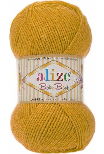 Alize Baby Best El Örgü Ipi Safran 281