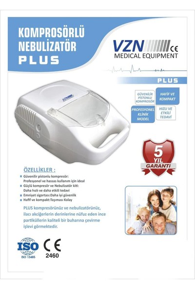 Vzn Handyneb Plus Kompresörlü Nebulizatör Vzn Handyneb Plus Kompresörlü Nebulizatör