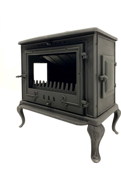 Şömine Plazma Yan Kapaklı Yan Camlı