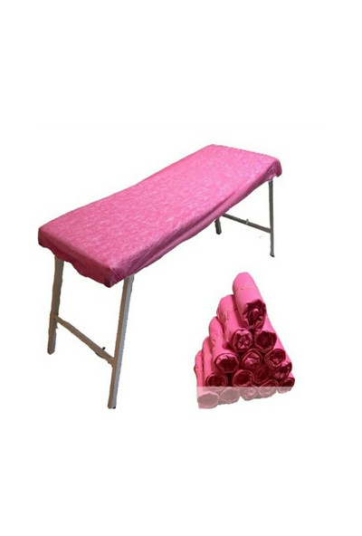 Tom Pembe Sedye Örtüsü 80*220 (50Adet) Tom Pembe Sedye Örtüsü 80*220 (50Adet)