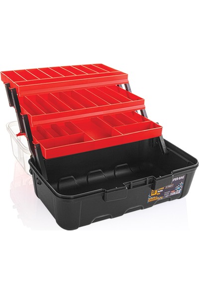 Super Bag Super-Bag 16 Inç 3 Raflı Balıkçı Alet Takım Çantası ASR-5038 Super Bag Super-Bag 16 Inç 3 Raflı Balıkçı Alet Takım Çantası ASR-5038